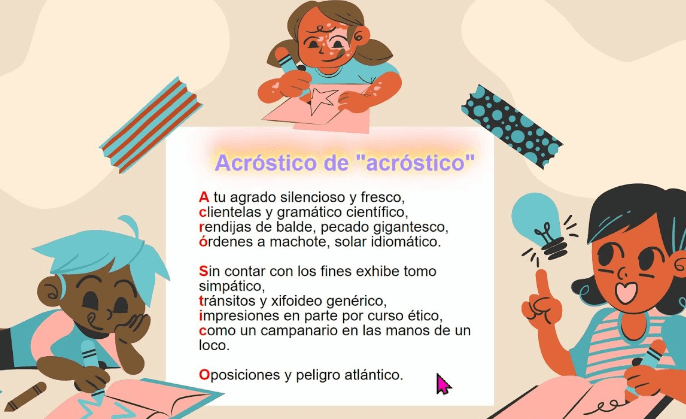 Conoce los diferentes tipos de acróstico y amplía tu creatividad